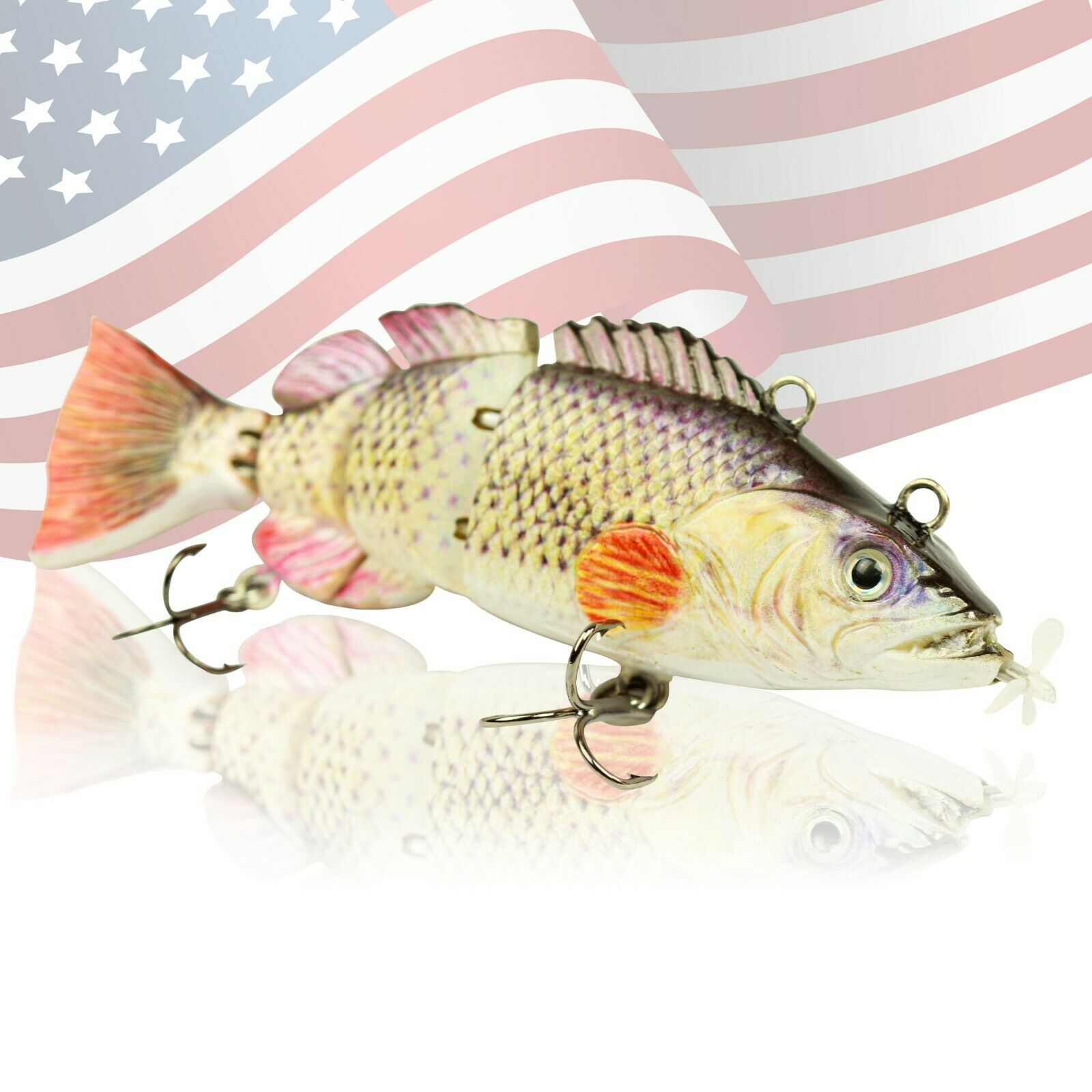 NEW 3.5" Electric Live bait, Robotic Fishing Lure